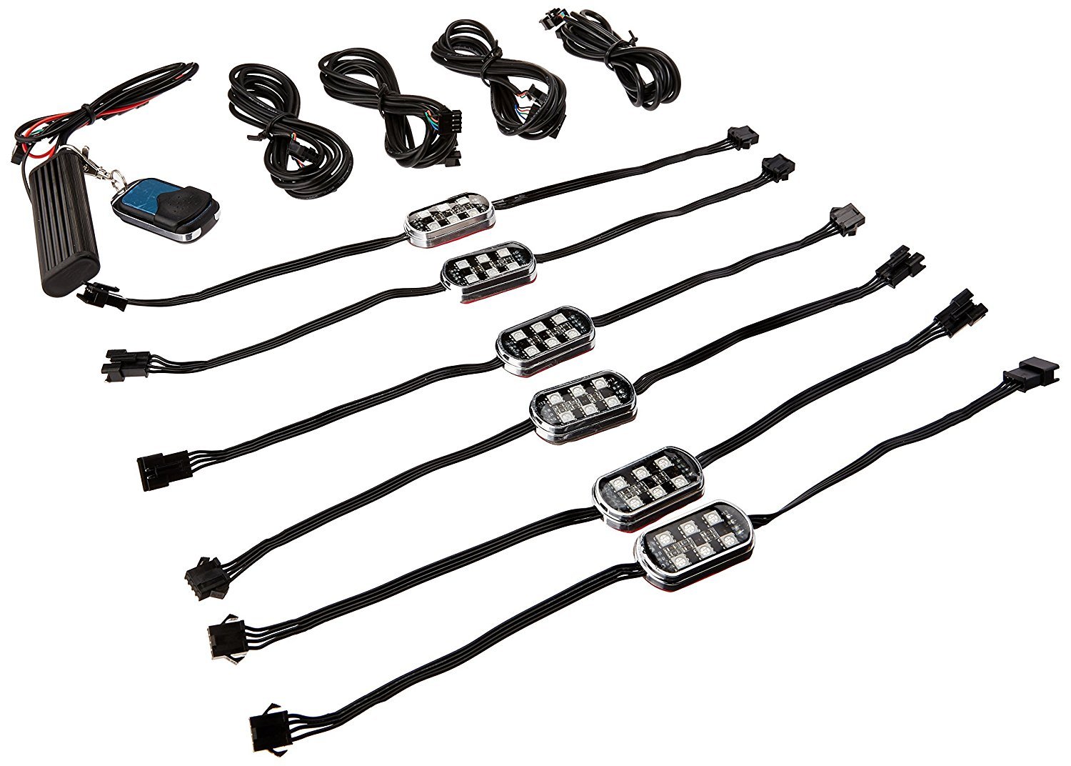 AVEC Aux RGB LED Pods Lighting Kit