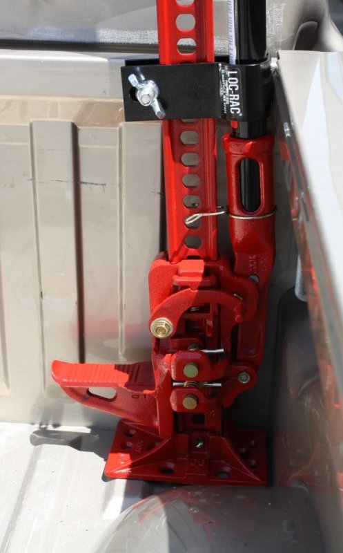 Hi-Lift Jack Mount Lockable