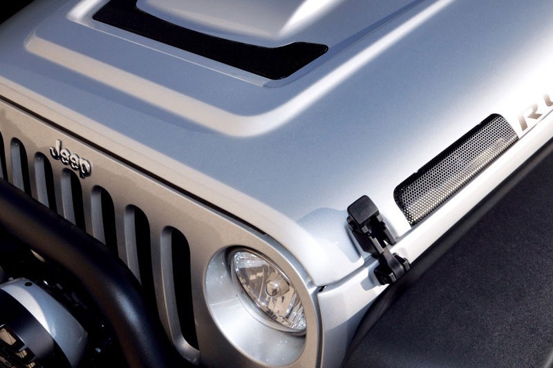 AEV JK Heat Reduction Hood Mesh Kit Black