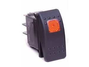 Rocker Switch Amber