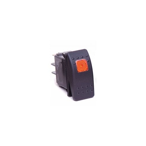 Rocker Switch Amber